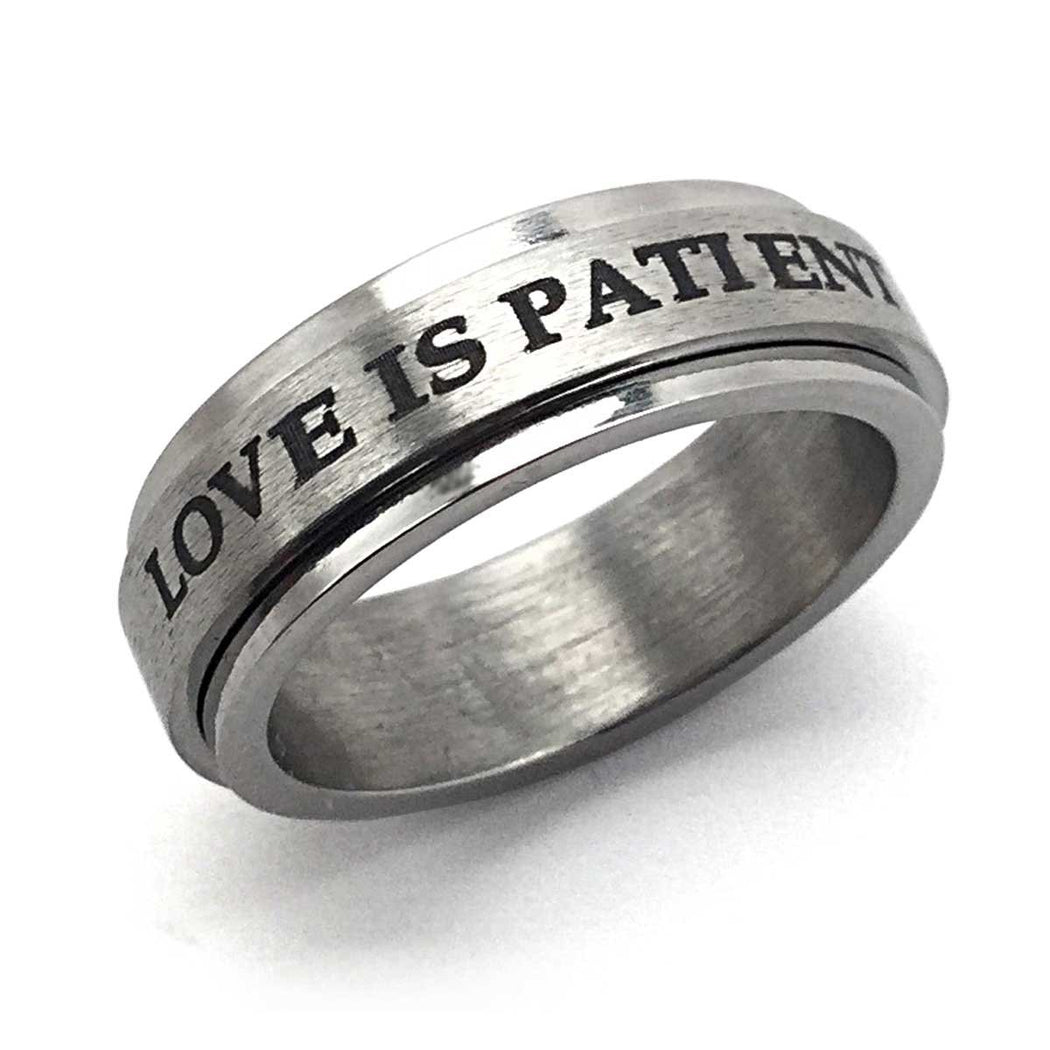 Love Is Patient Ring – Forgiven Jewelry
