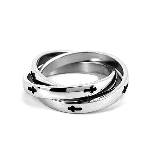 Triple Band Ring – Forgiven Jewelry