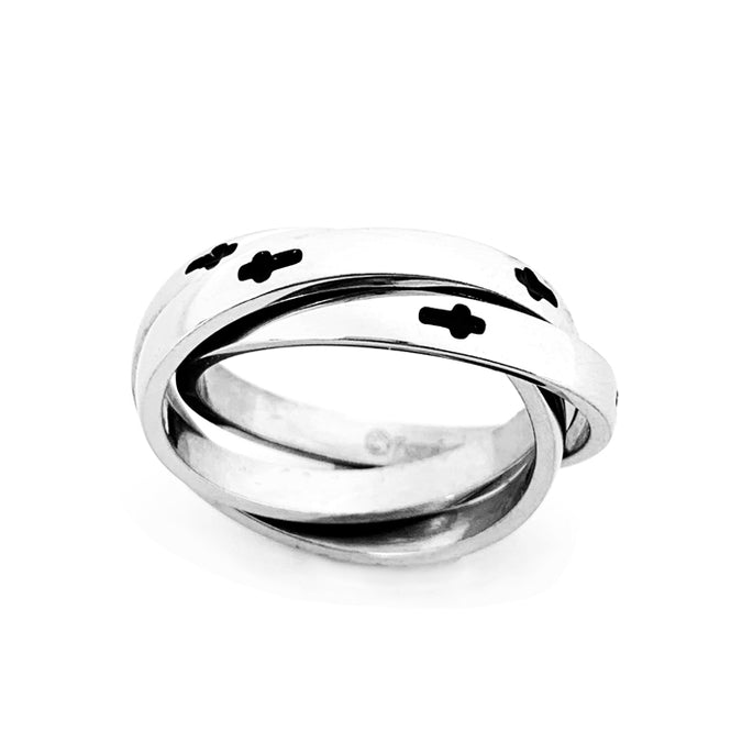 Triple Band Ring – Forgiven Jewelry